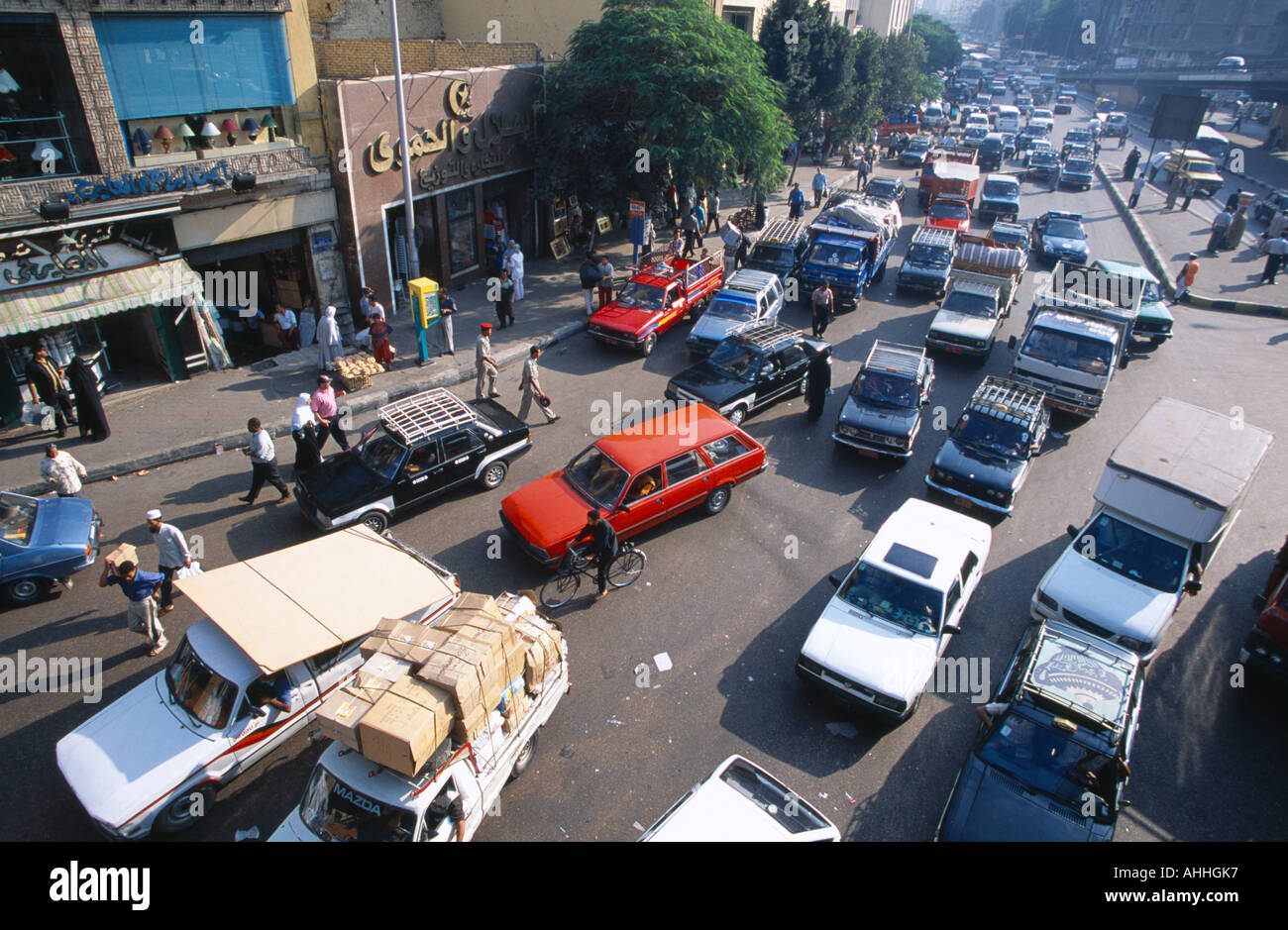 Traffic jam cairo hi-res stock photography and images - Alamy