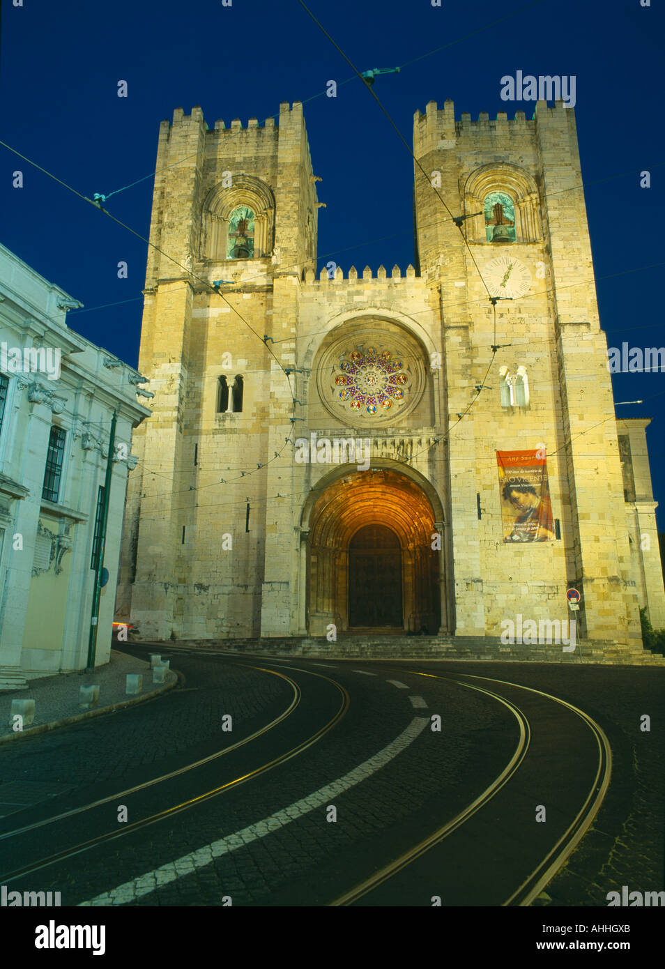 Bell towers lisbon cathedral hi-res stock photography and images - Alamy