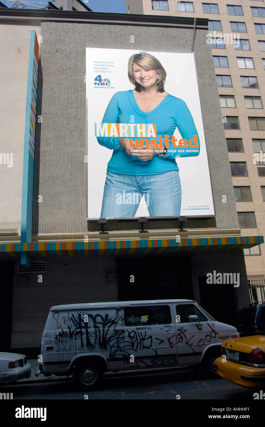 Banners decorating the outside of Chelsea Television Studios announce ...