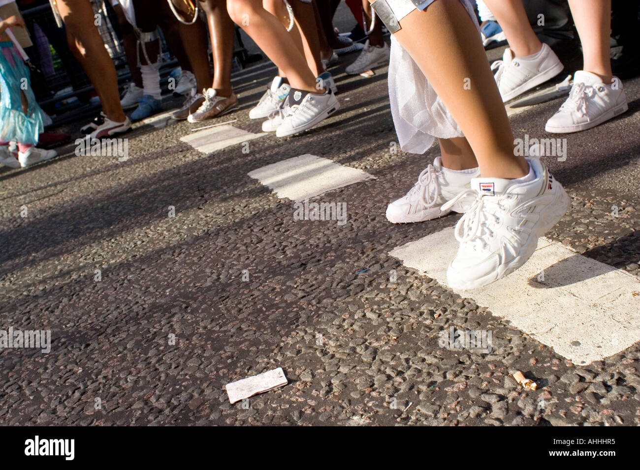 Notting Hill Feet Stock Photo - Alamy