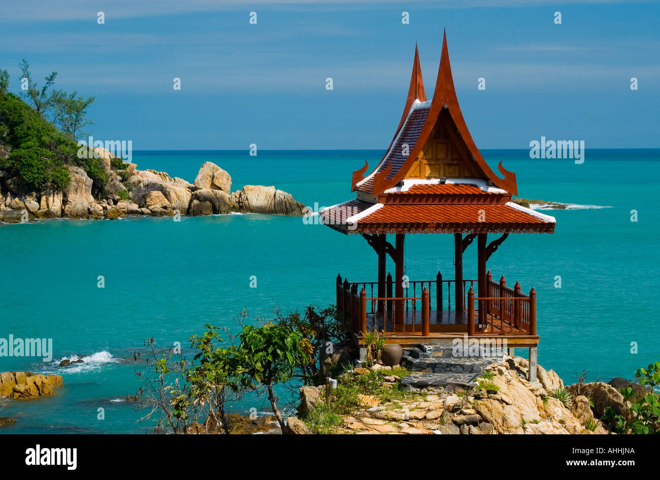 THAILAND Koh Samui Choeng Mon Bay Stock Photo - Alamy