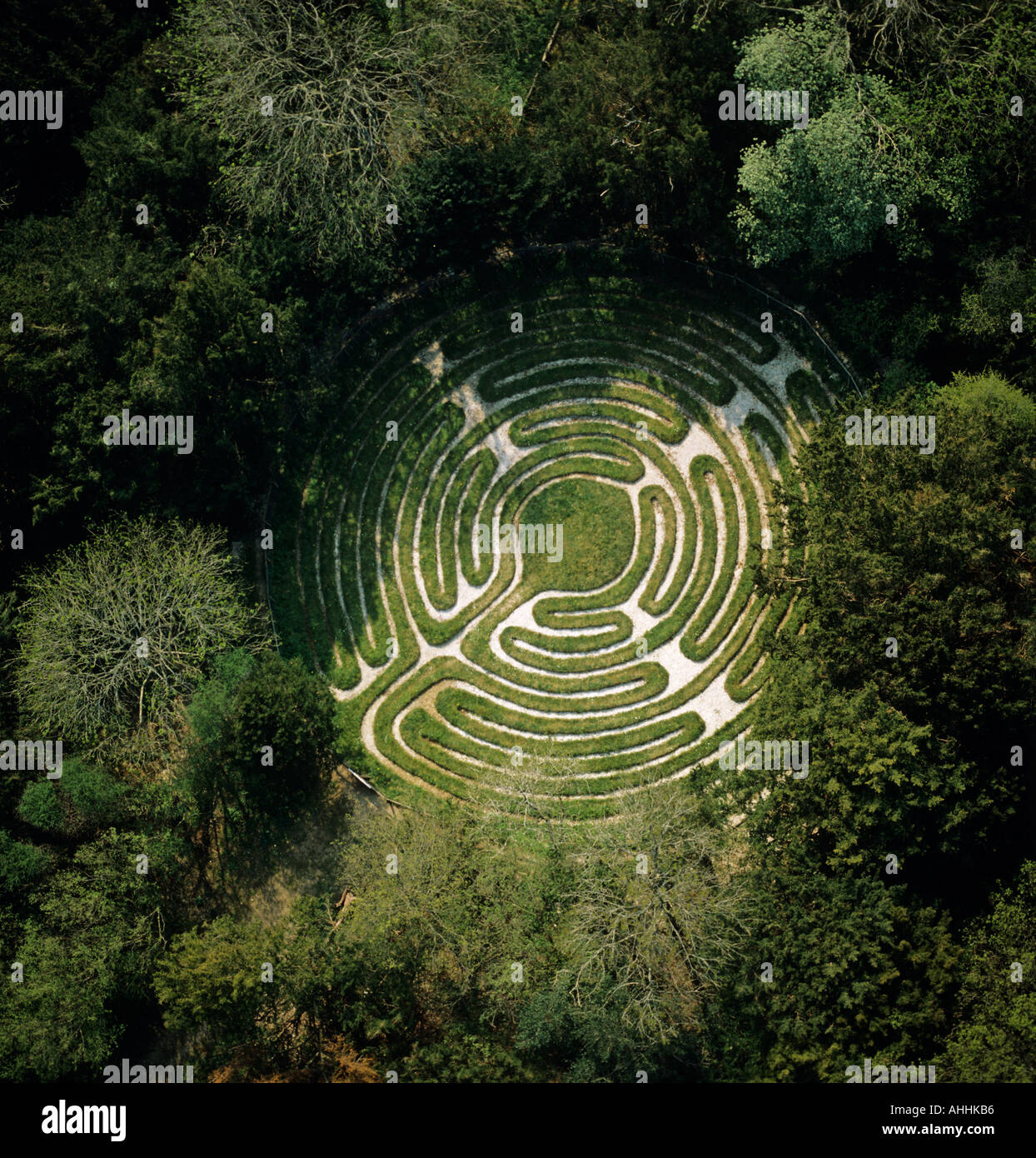 Turf labyrinth hi-res stock photography and images - Alamy