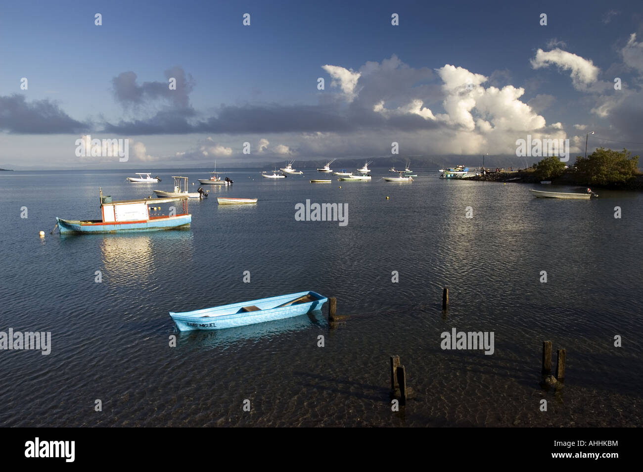 Harbor at Puerto Jimenez, Osa Peninsula, Costa Rica Stock Photo - Alamy