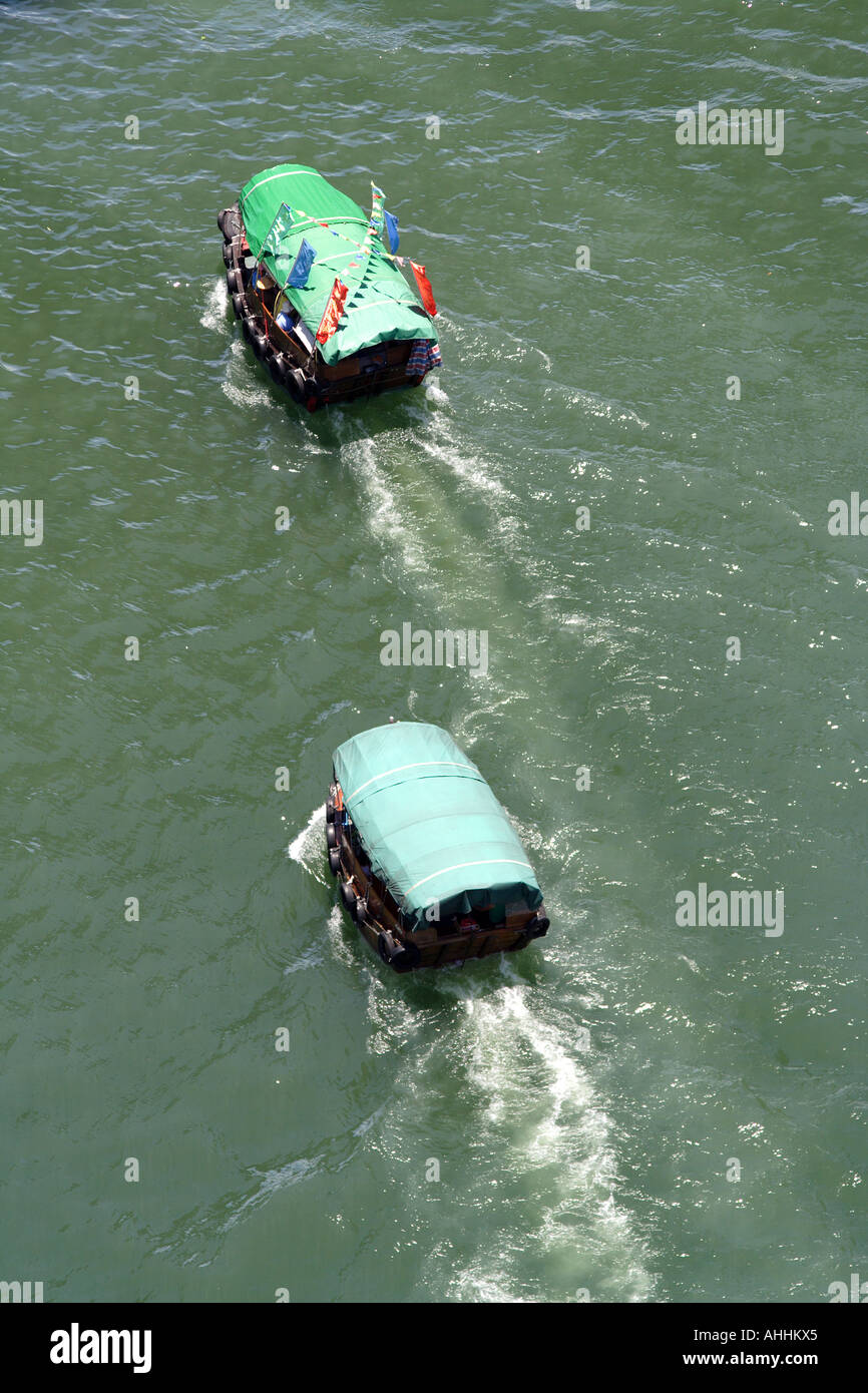 Sampans, or Small Traditional Style Boats are a Common Site around Hong ...