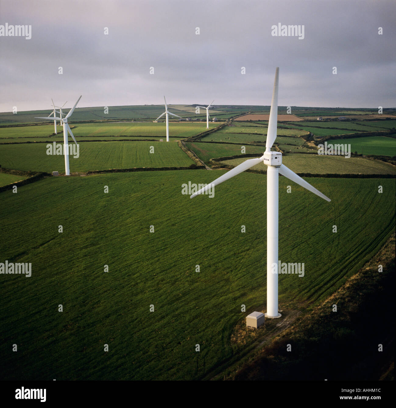 High altitude wind turbine concept hi-res stock photography and images ...
