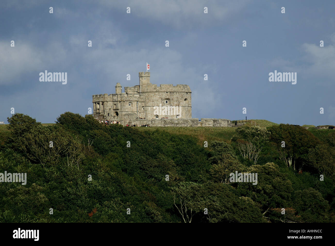 Coastal defence carrick roads cornwall hi-res stock photography and ...