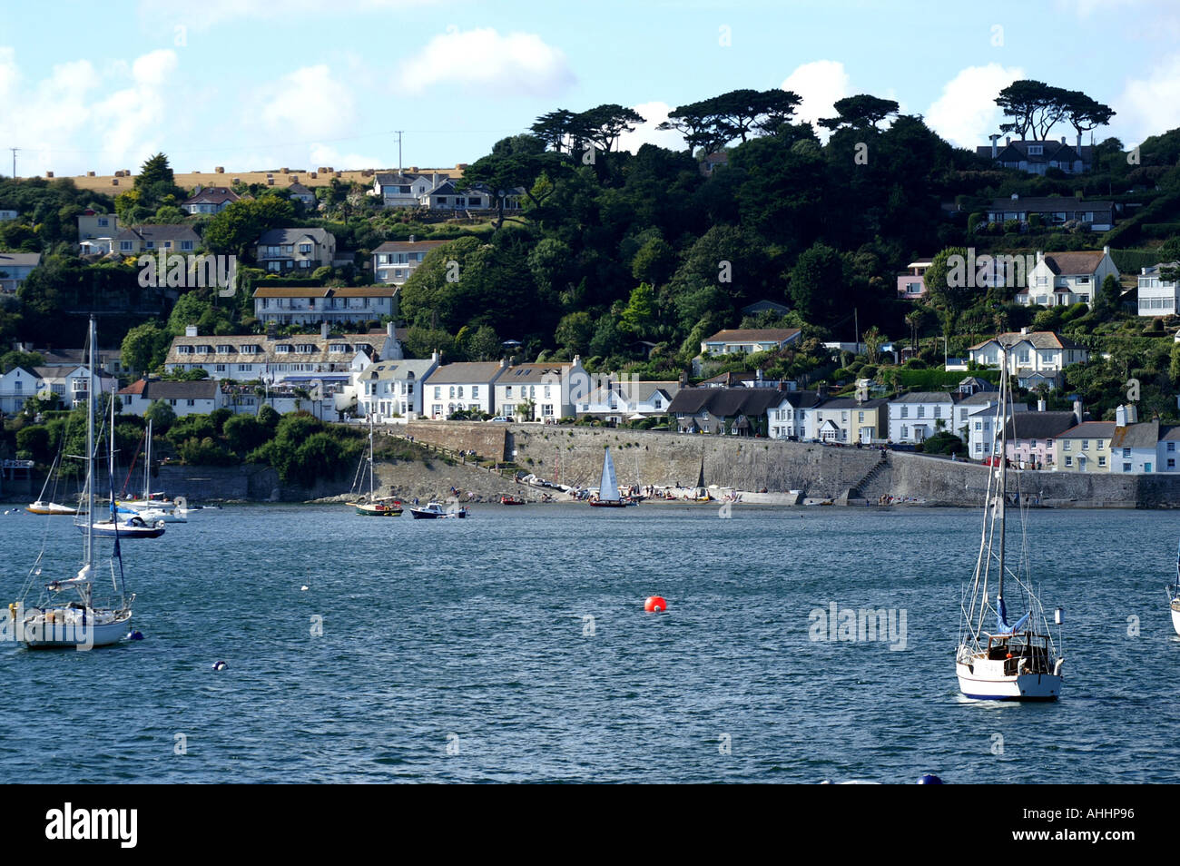 St Mawes harbour Gerrans Cornwall Stock Photo - Alamy