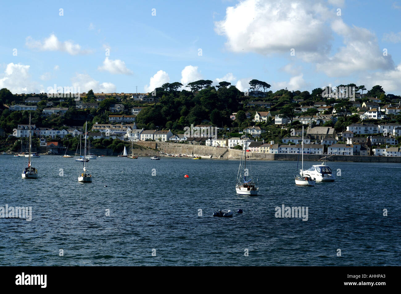 St Mawes harbour Gerrans Cornwall Stock Photo - Alamy