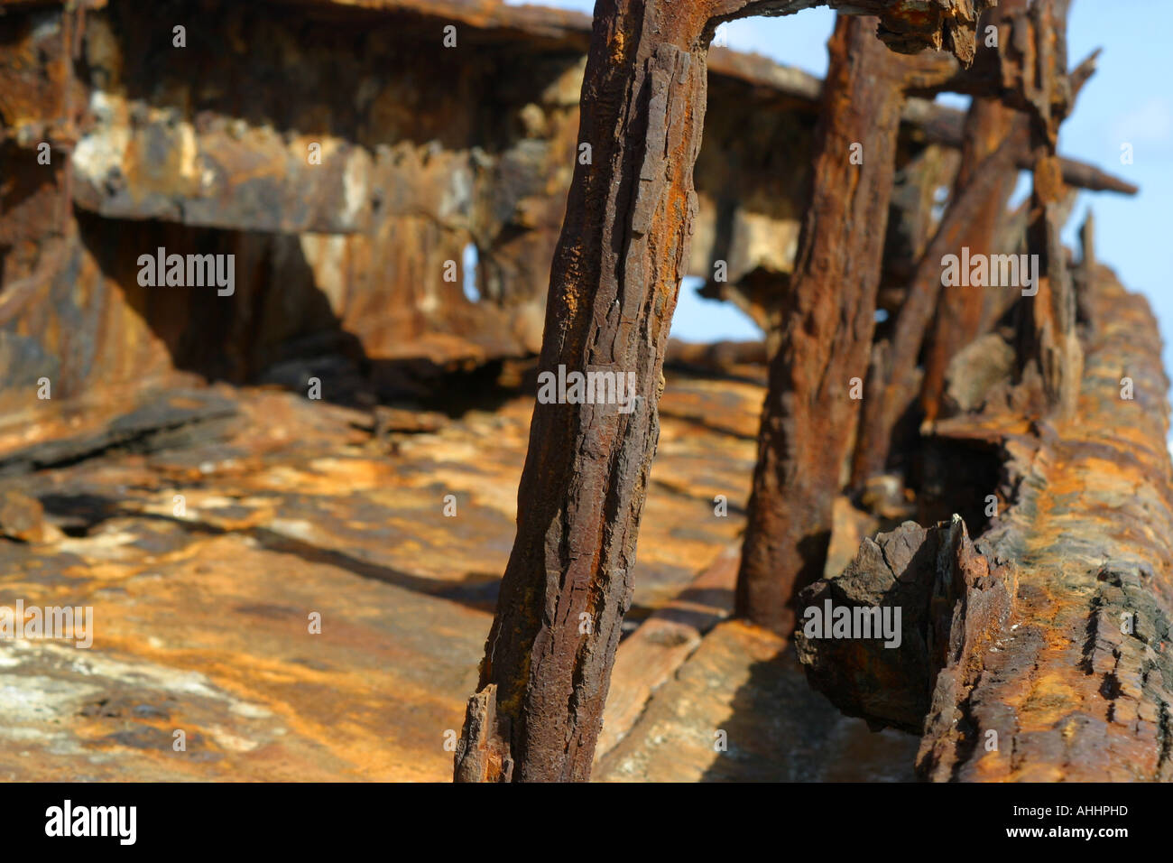 SS Maheno Shipwreck Fraser Island Australia Stock Photo - Alamy