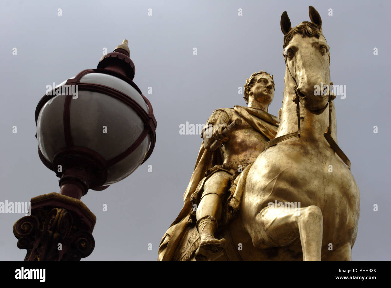 King Billy statue Hull Stock Photo - Alamy