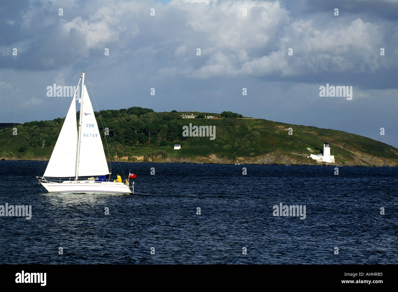lighthouse St Anthony point St Mawes Gerrans St Just in Roseland ...
