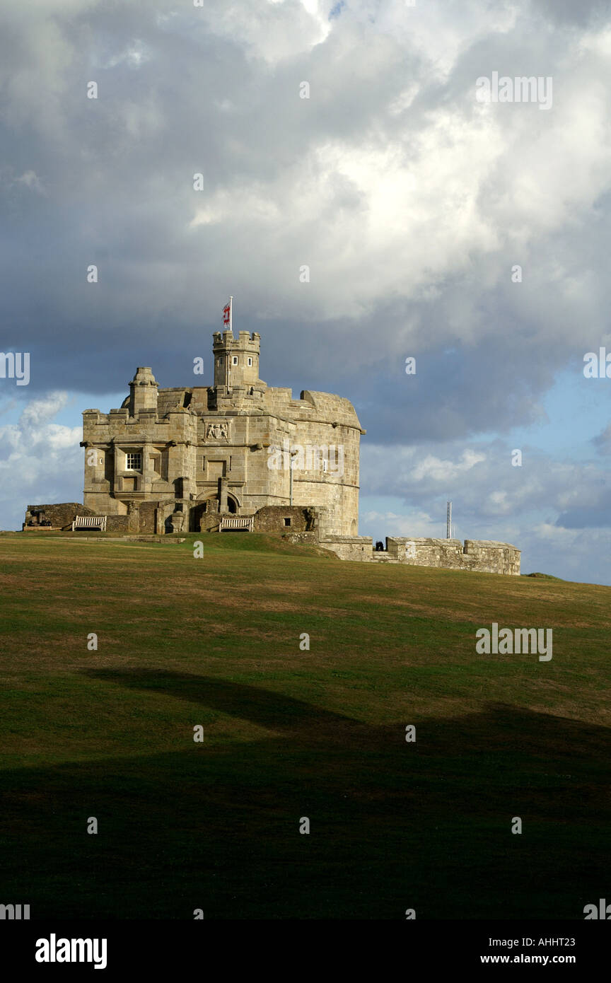 Coastal defence carrick roads cornwall hi-res stock photography and ...
