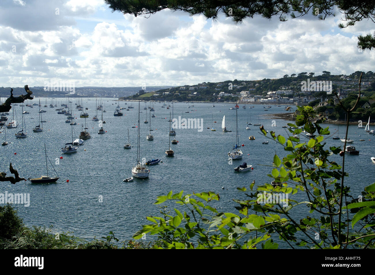 St Mawes harbour Gerrans Cornwall Stock Photo - Alamy