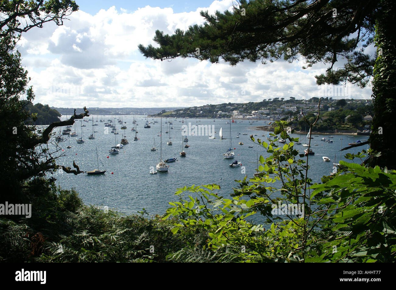 St Mawes harbour Gerrans Cornwall Stock Photo - Alamy