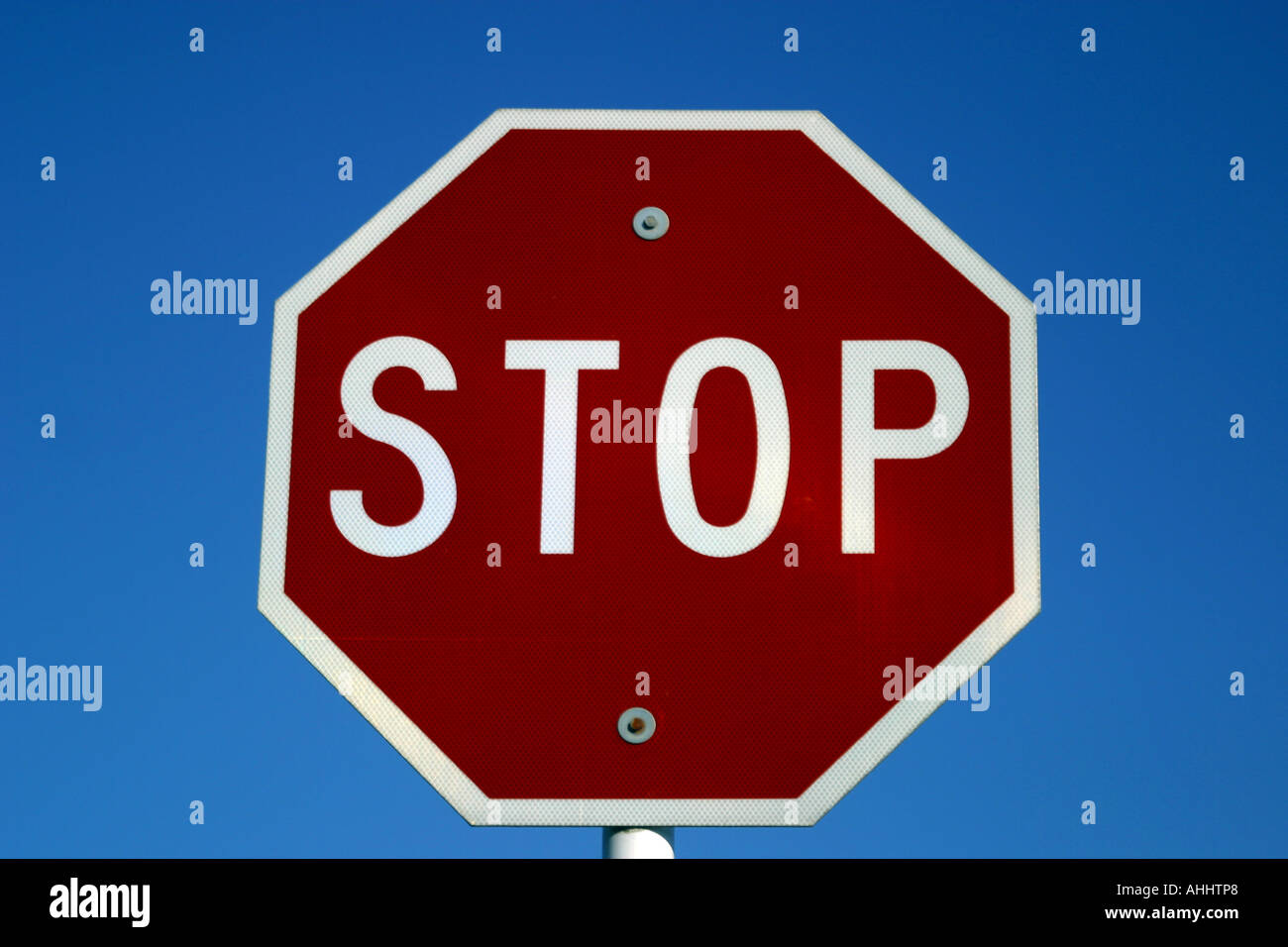 Red Stop sign Stock Photo - Alamy