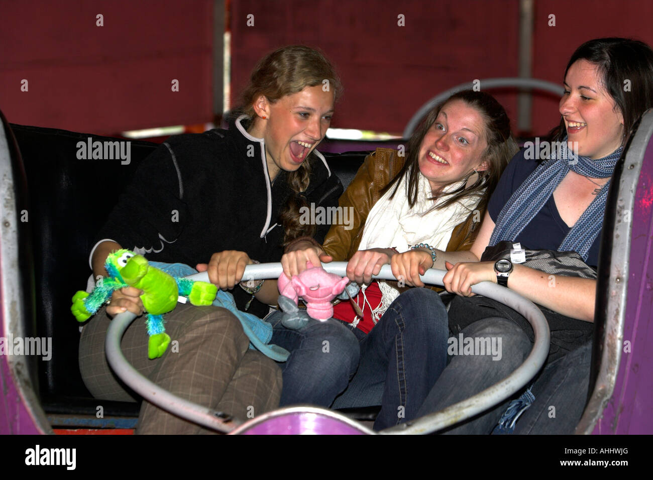 Traditional Funfair on the Glebe Bowness on Windermere Stock Photo - Alamy