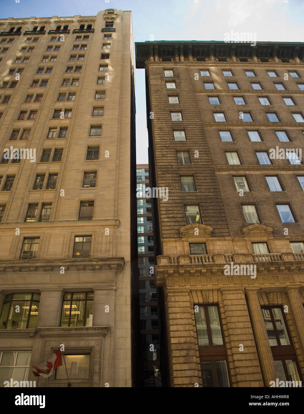 View of downtown buildings Stock Photo - Alamy