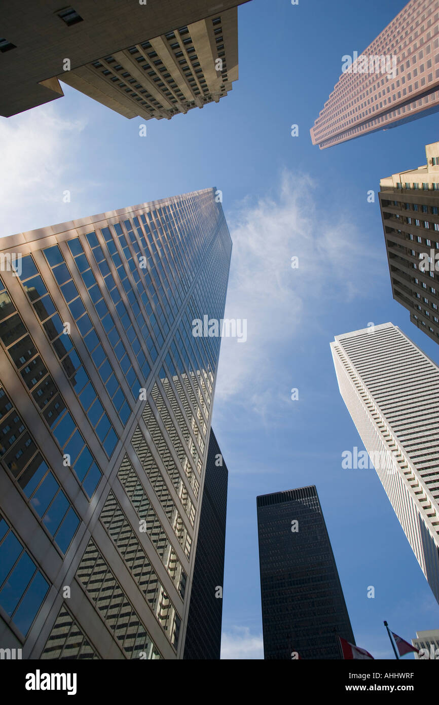 View of downtown buildings Stock Photo - Alamy