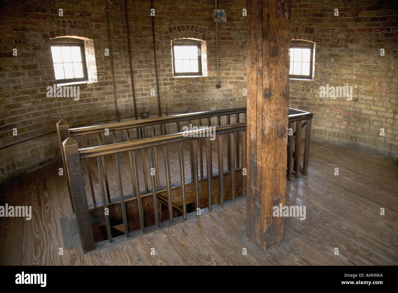 Interior of a tower Stock Photo - Alamy