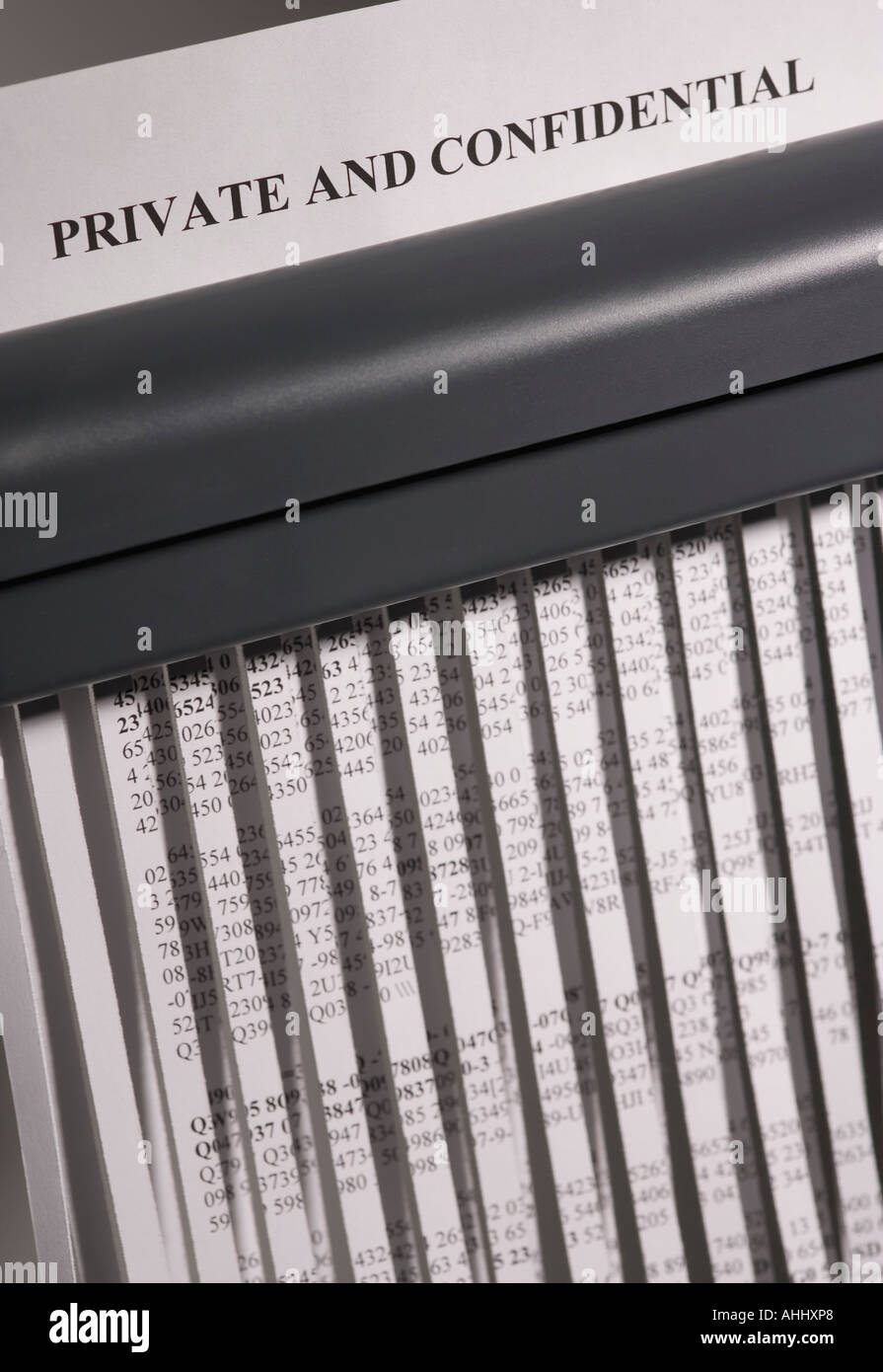 Private documents hi-res stock photography and images - Alamy