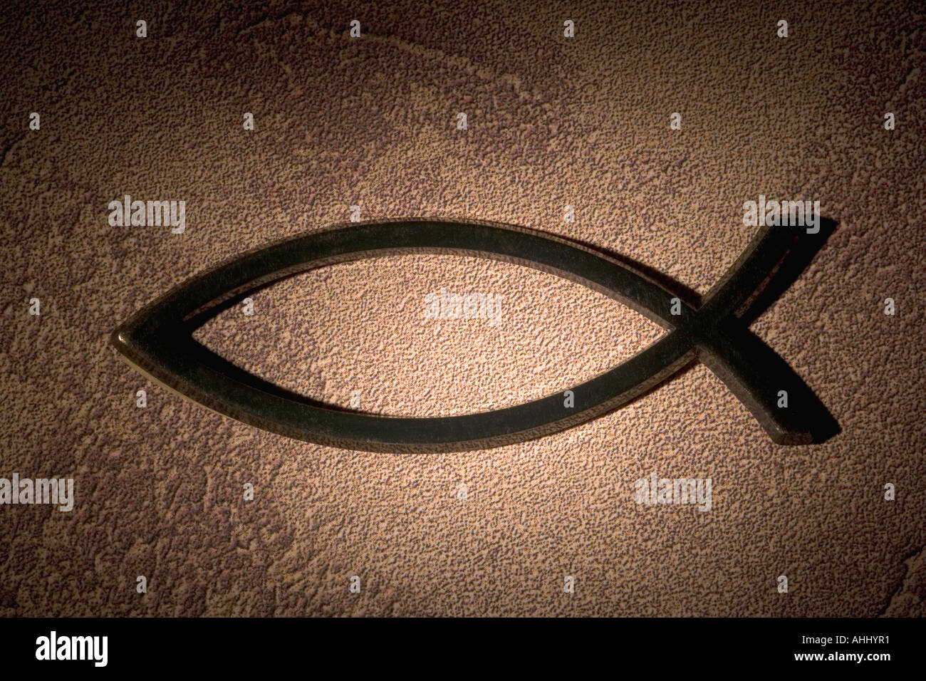 Jesus fish symbol Stock Photo - Alamy