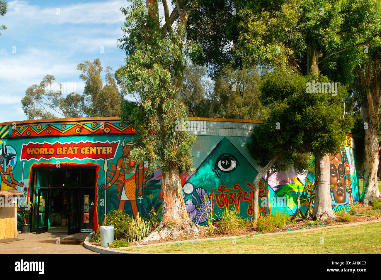 World Beat Center Balboa Park San Diego California Stock Photo - Alamy