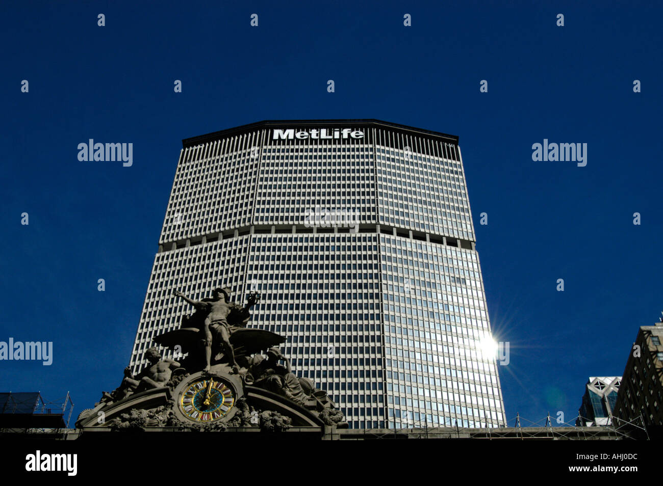 The Metlife building, New York City, America USA Stock Photo - Alamy