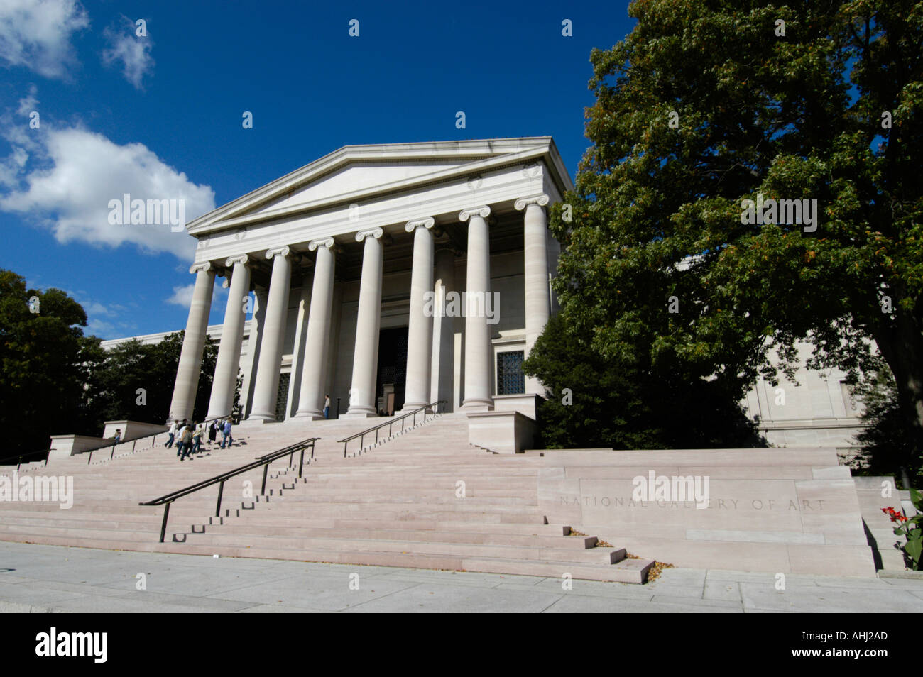 The National Gallery of Art West Building, Washington DC, USA Stock ...