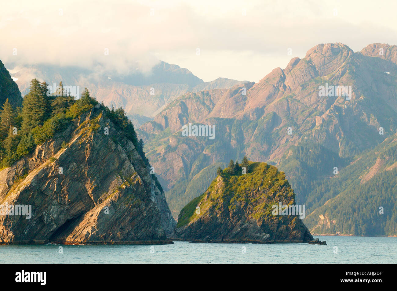 Resurrection Bay Alaska Stock Photo - Alamy