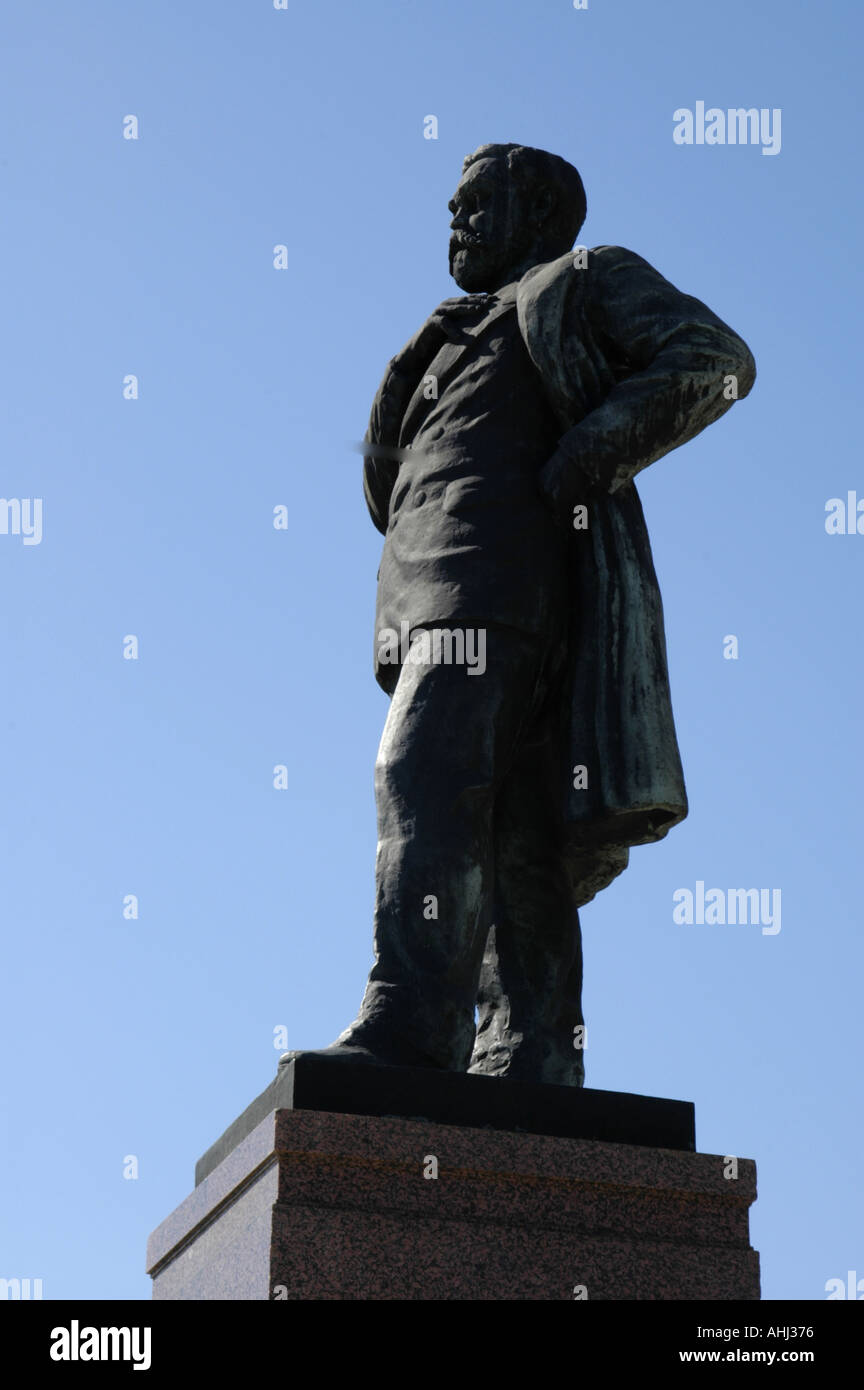 Constanta, monument Anghel Saligny (1854-1925 Stock Photo - Alamy