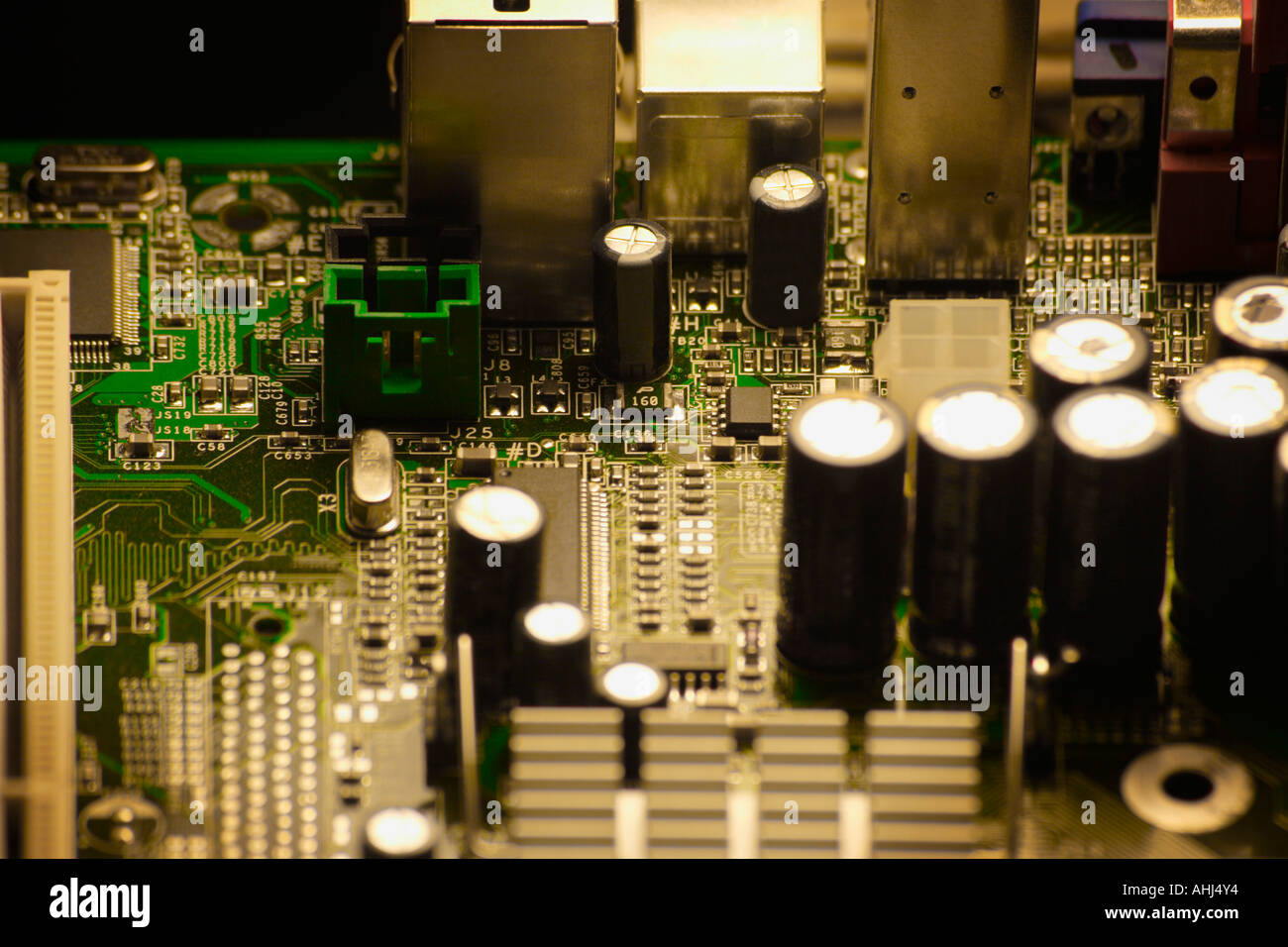 Close up computer chips Stock Photo - Alamy