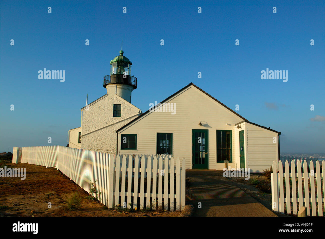 The Old Point Loma Lighthouse Cabrillo National Monument Point Loma San ...