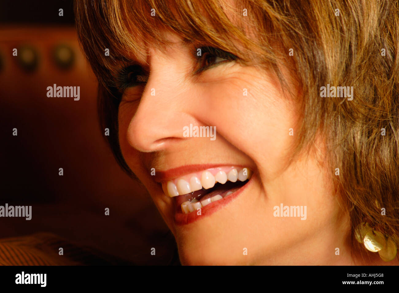 Lady delighted hi-res stock photography and images - Alamy