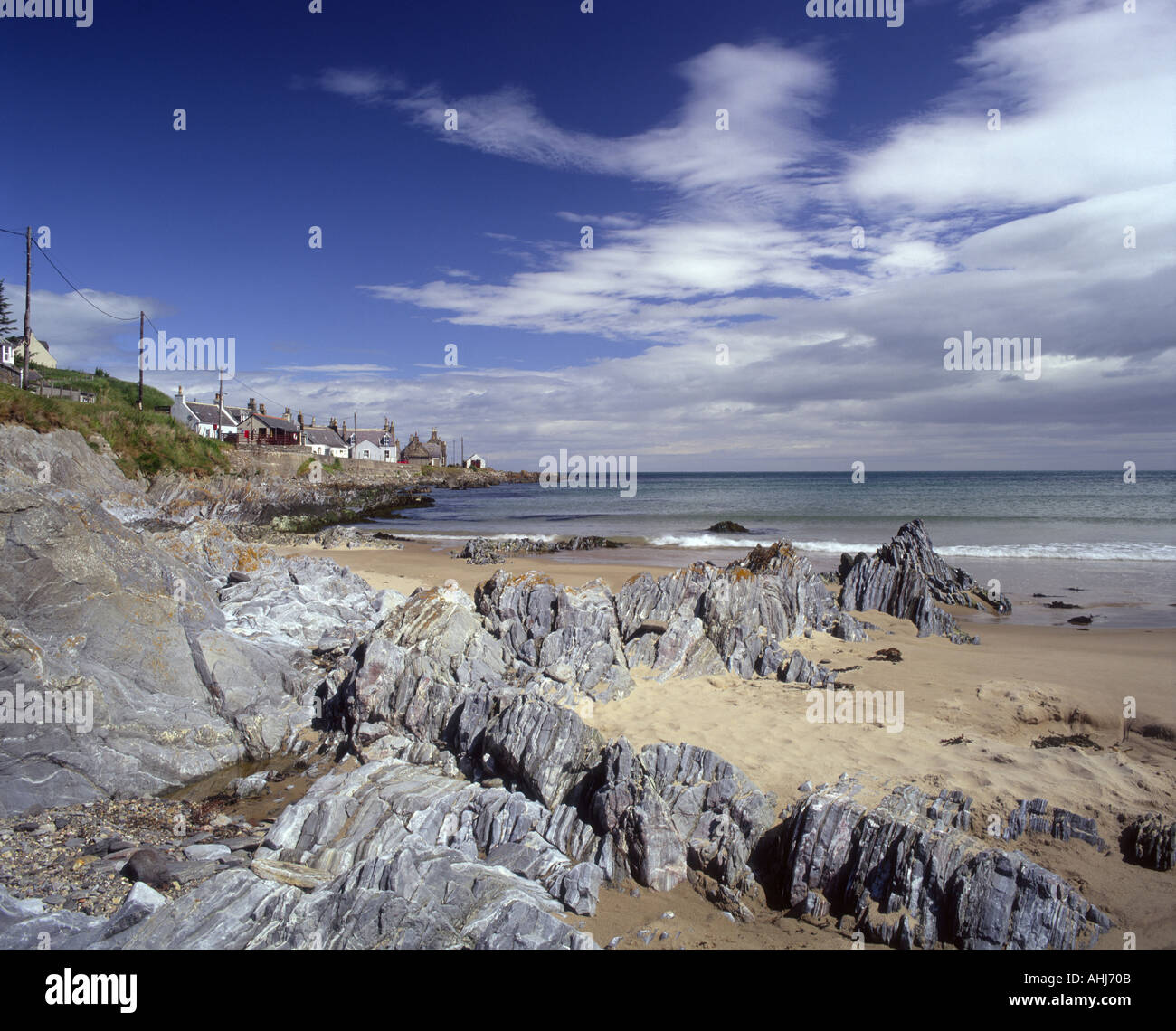 Harbour at sandend hi-res stock photography and images - Alamy