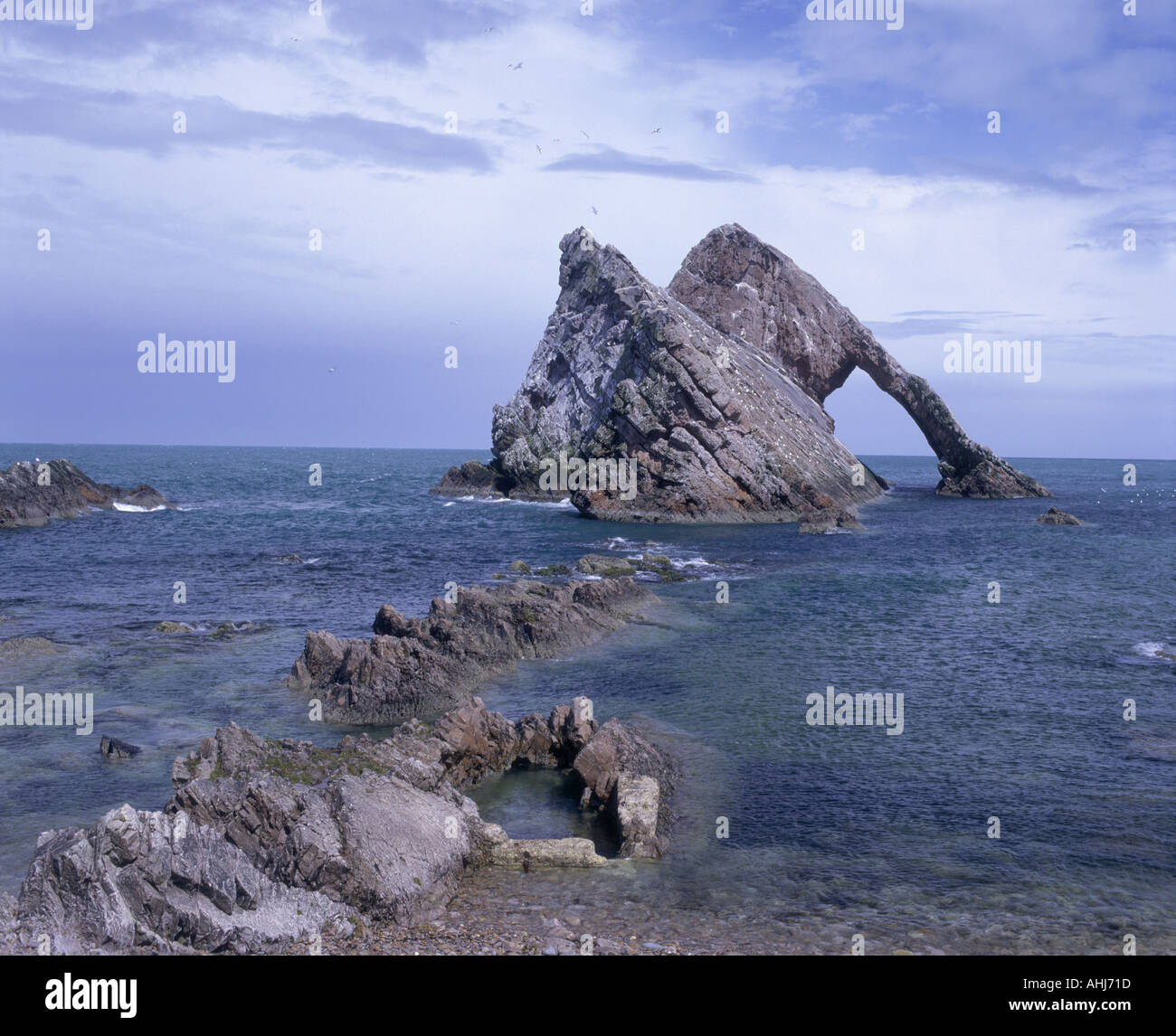 Bow Fiddle Rock Stock Photo - Alamy