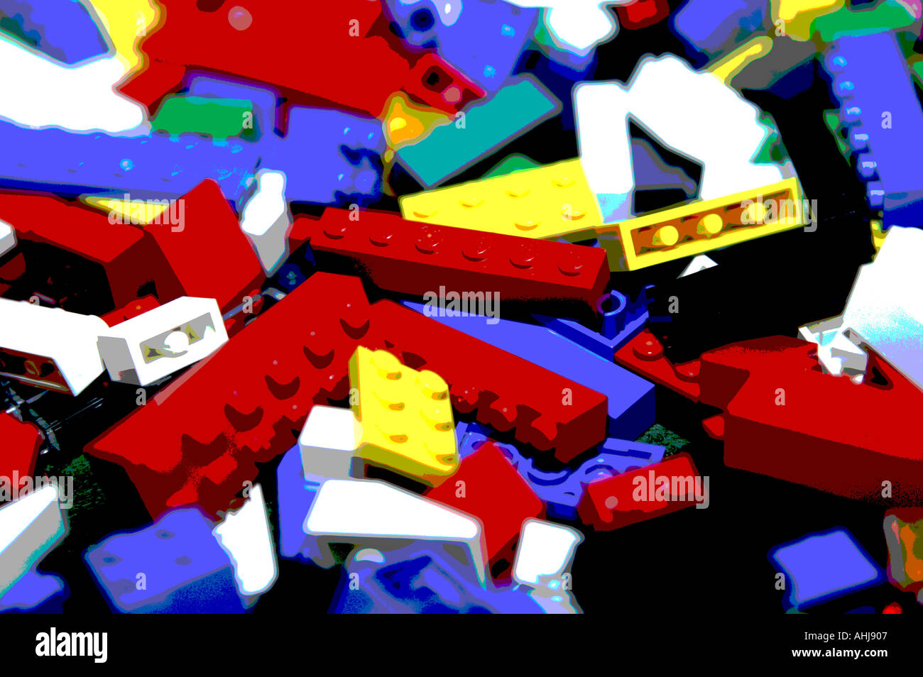 lego brick building blocks toy toys kids fun young Stock Photo - Alamy