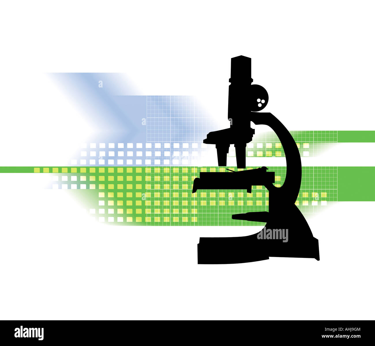 Look through microscope Cut Out Stock Images & Pictures - Alamy