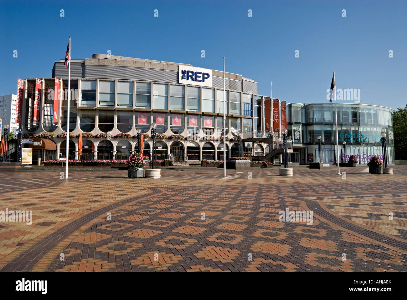 The Birmingham REP theatre Stock Photo - Alamy