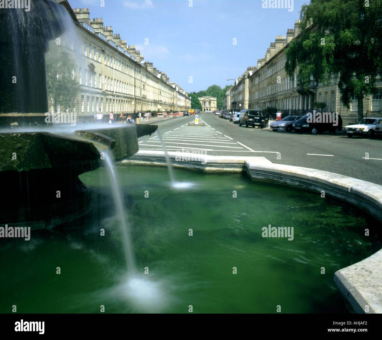 Pultney street fountain bath hi-res stock photography and images - Alamy