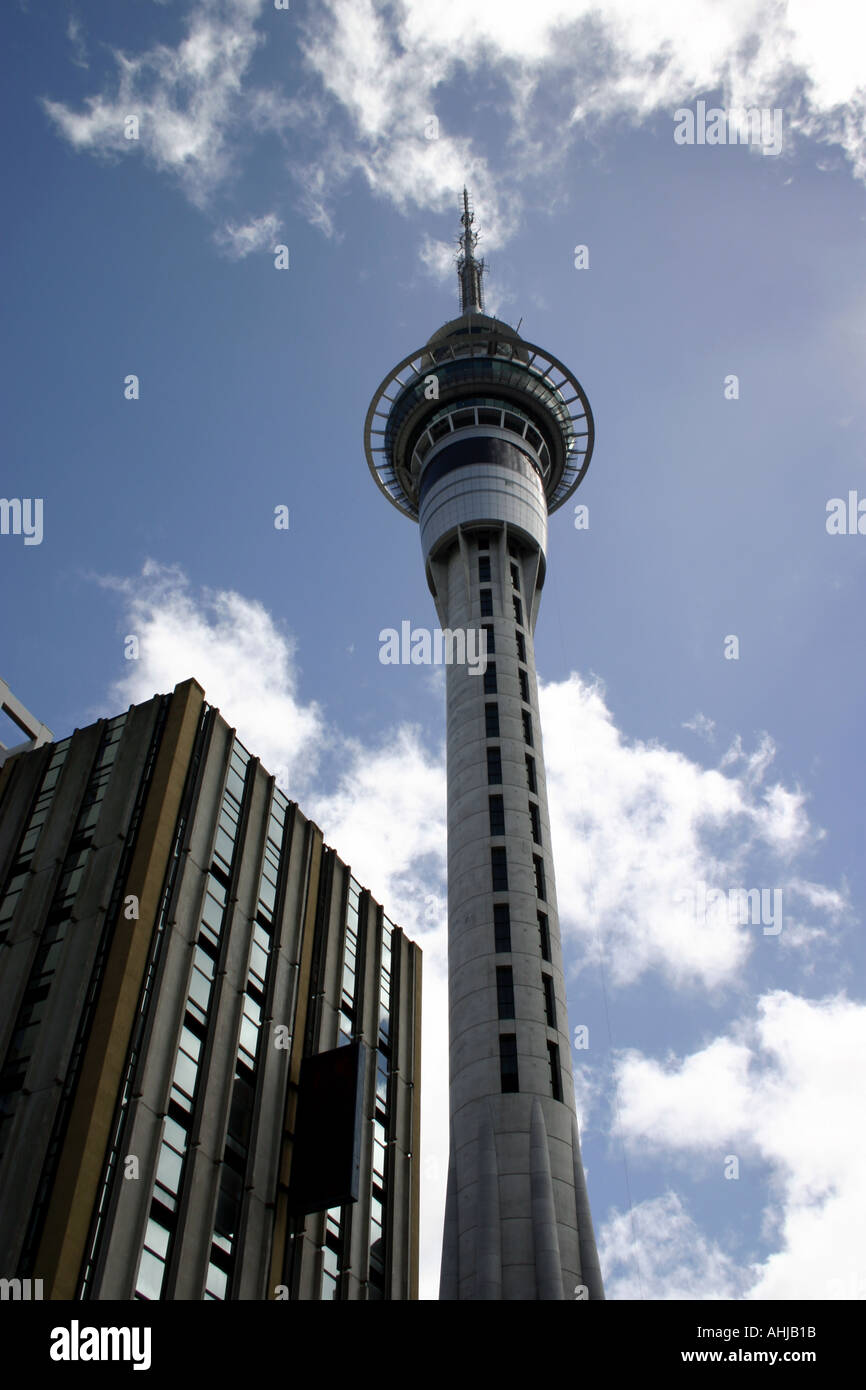 Auckland Sky Tower North Island New Zealand Stock Photo - Alamy