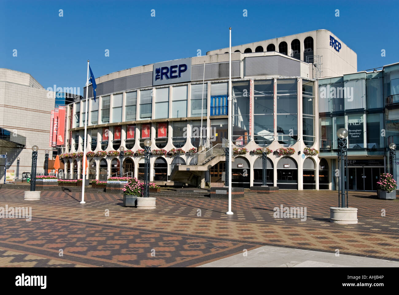 The Birmingham REP theatre Stock Photo - Alamy