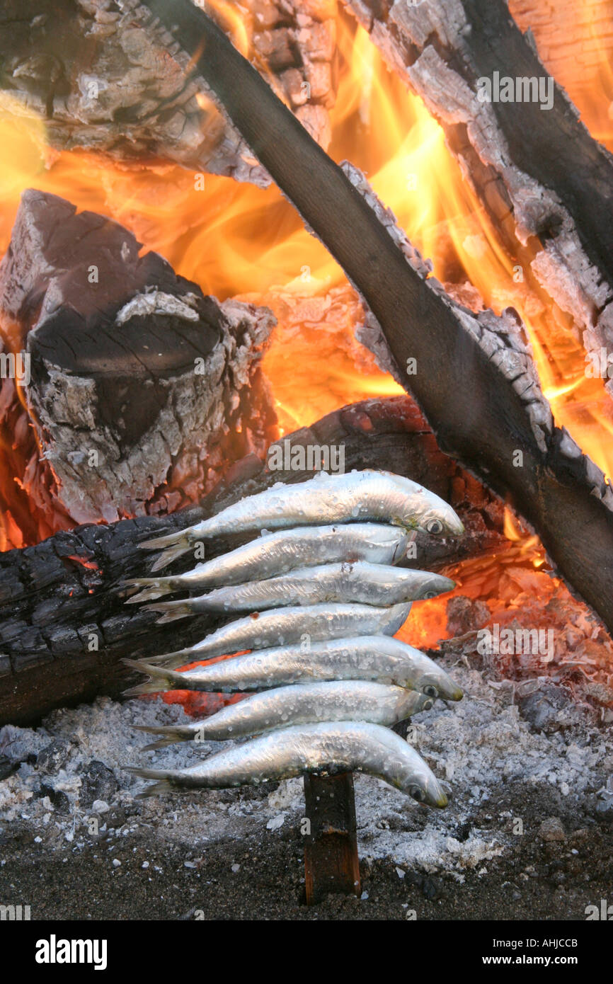 Typical espetos hi-res stock photography and images - Alamy