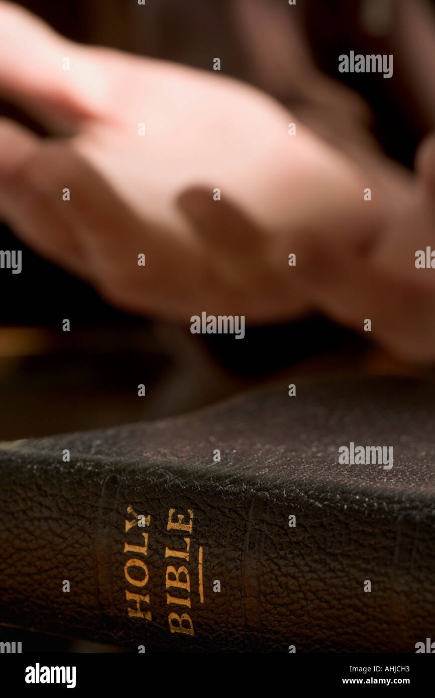 Devotional hands hi-res stock photography and images - Alamy