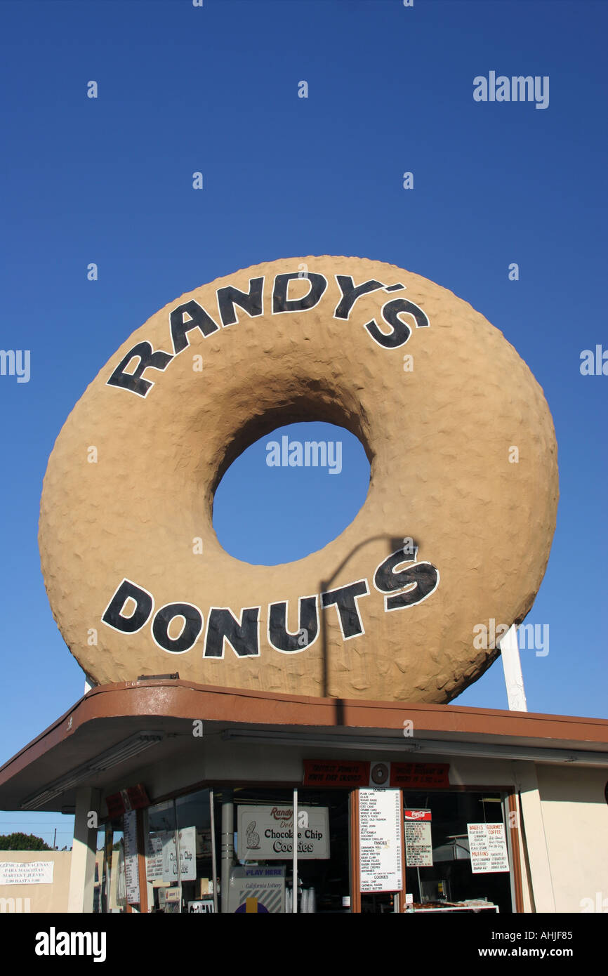 Randy's Donuts Los Angeles California USA Stock Photo - Alamy