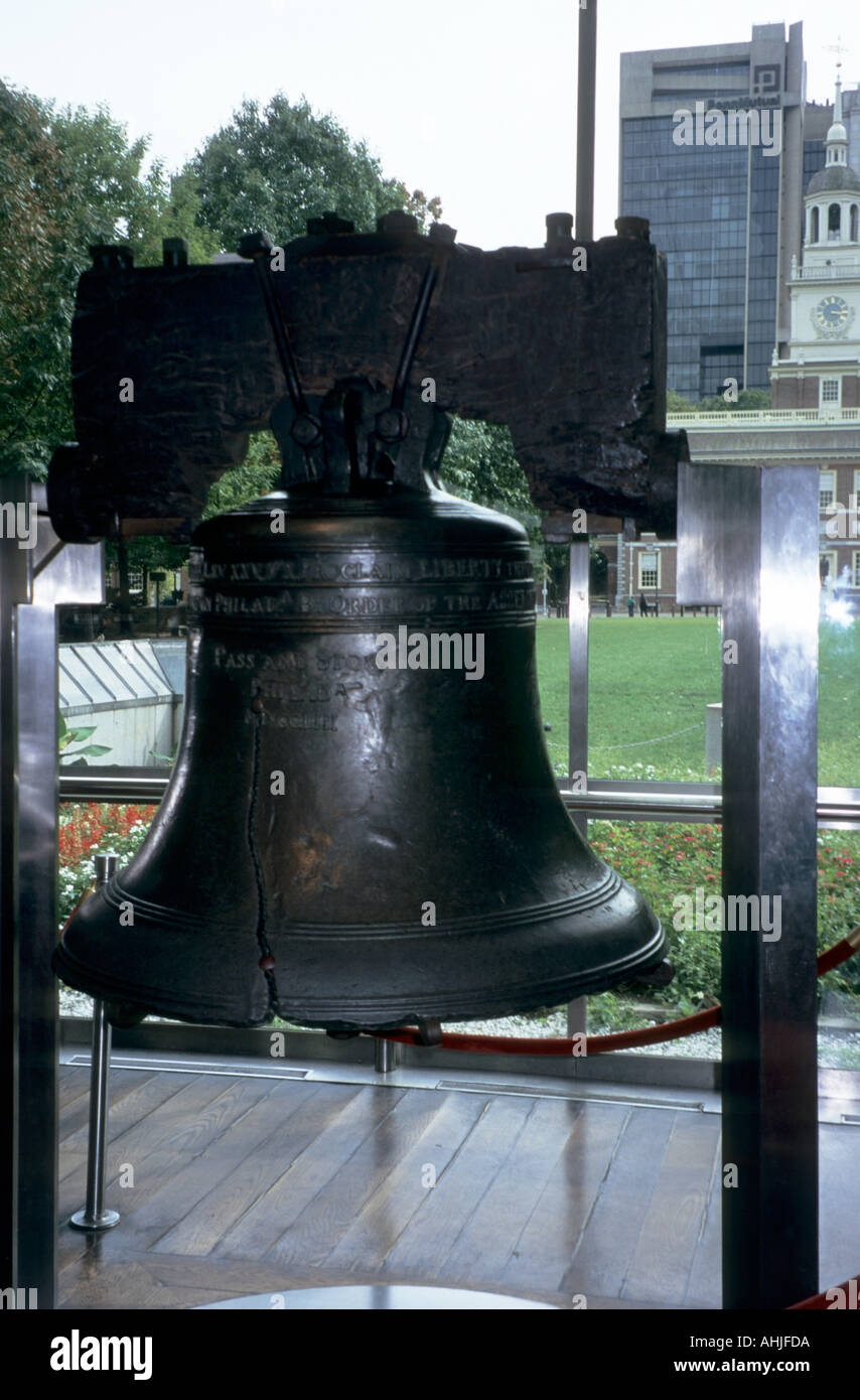 The Liberty Bell, Philadelphia, Pennsylvania, USA Stock Photo - Alamy