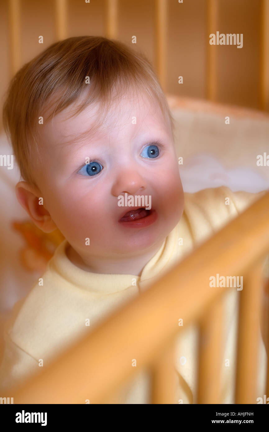BABY BOY 11 MONTHS OLD Stock Photo - Alamy