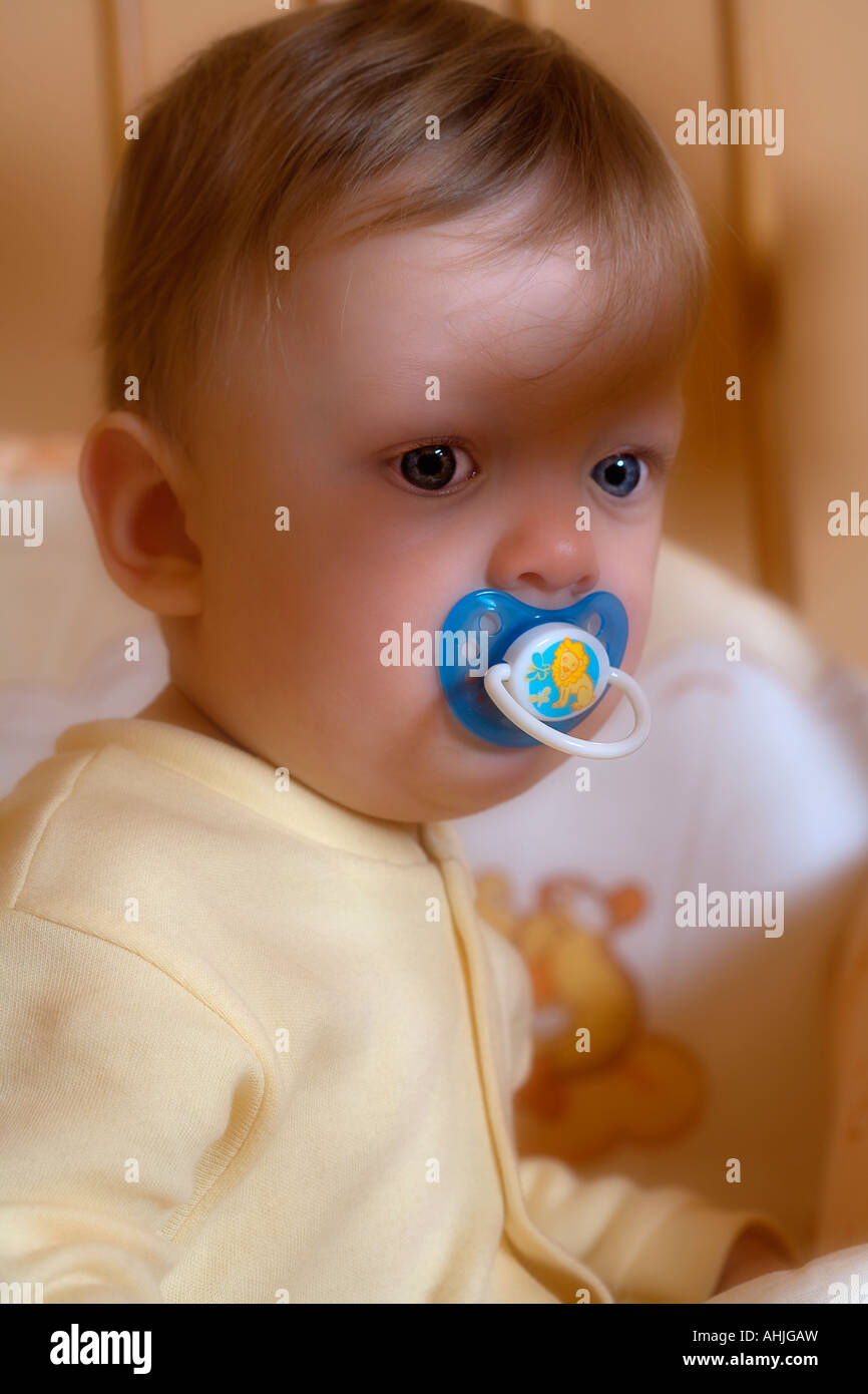 BABY BOY 11 MONTHS OLD Stock Photo - Alamy