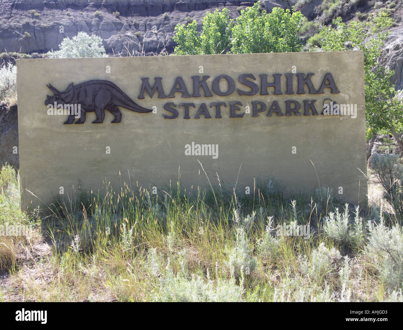 "Makoshika State Park Stock Photo - Alamy