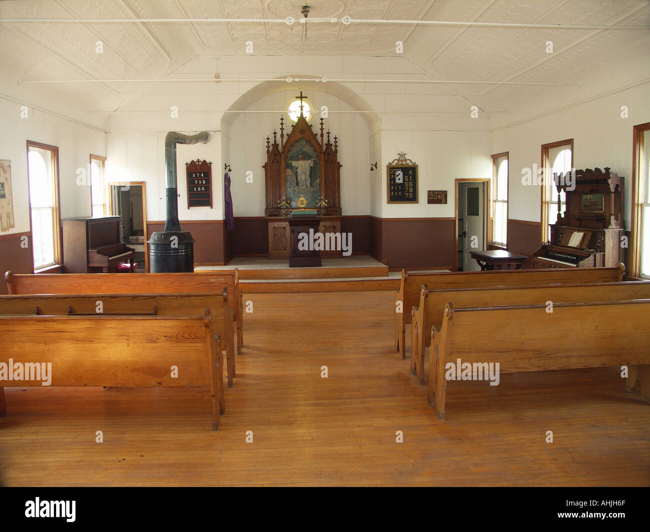 Old church services hi-res stock photography and images - Alamy
