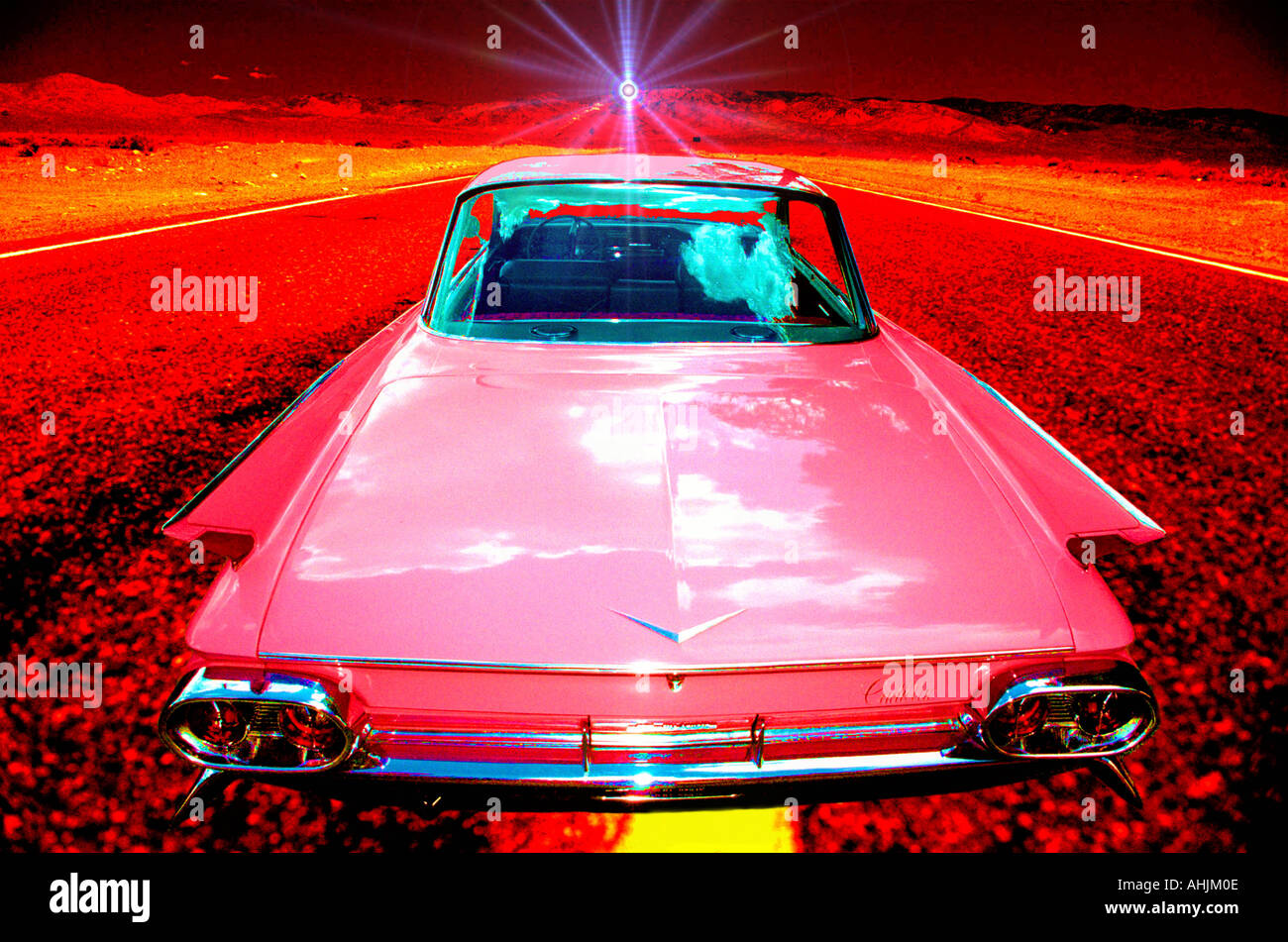 Pink caddy hi-res stock photography and images - Alamy